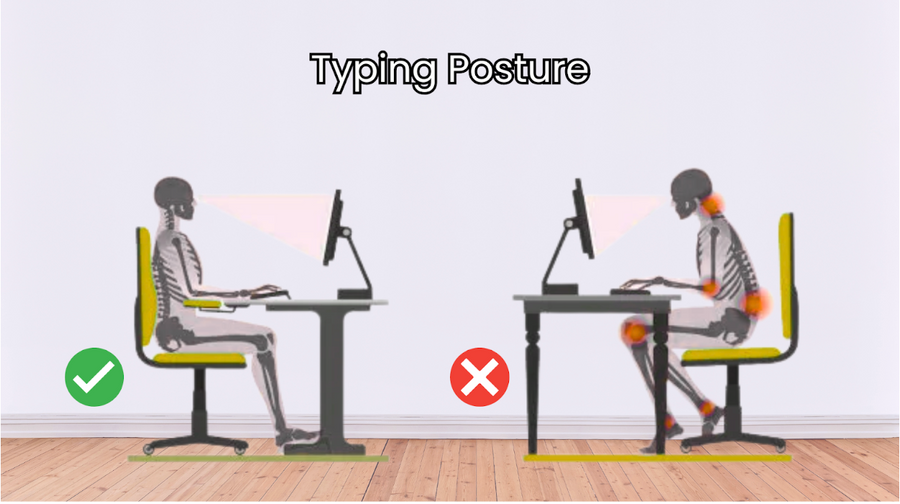 Typing Posture Tips: Improve Comfort & Prevent Injury – Keychron Australia