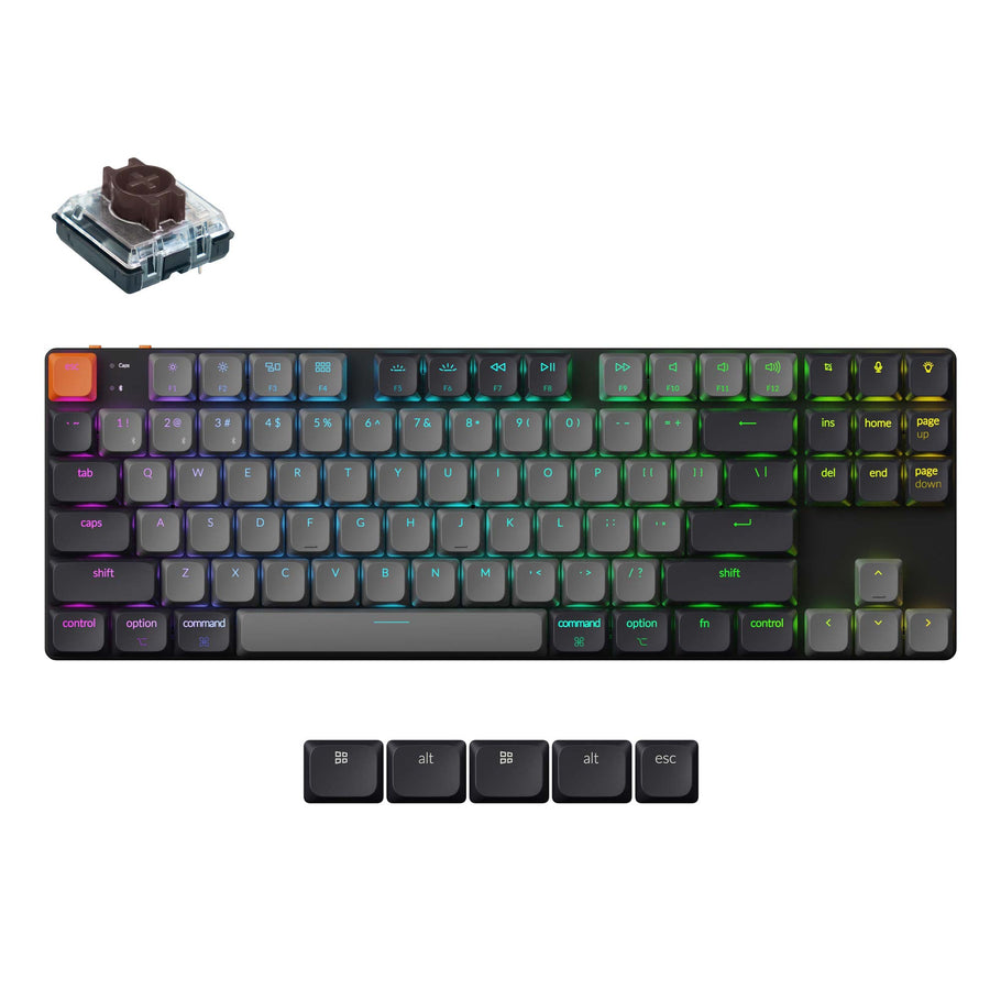 Keychron K1 QMK Wireless Mechanical Keyboard (Version 6) – Keychron ...