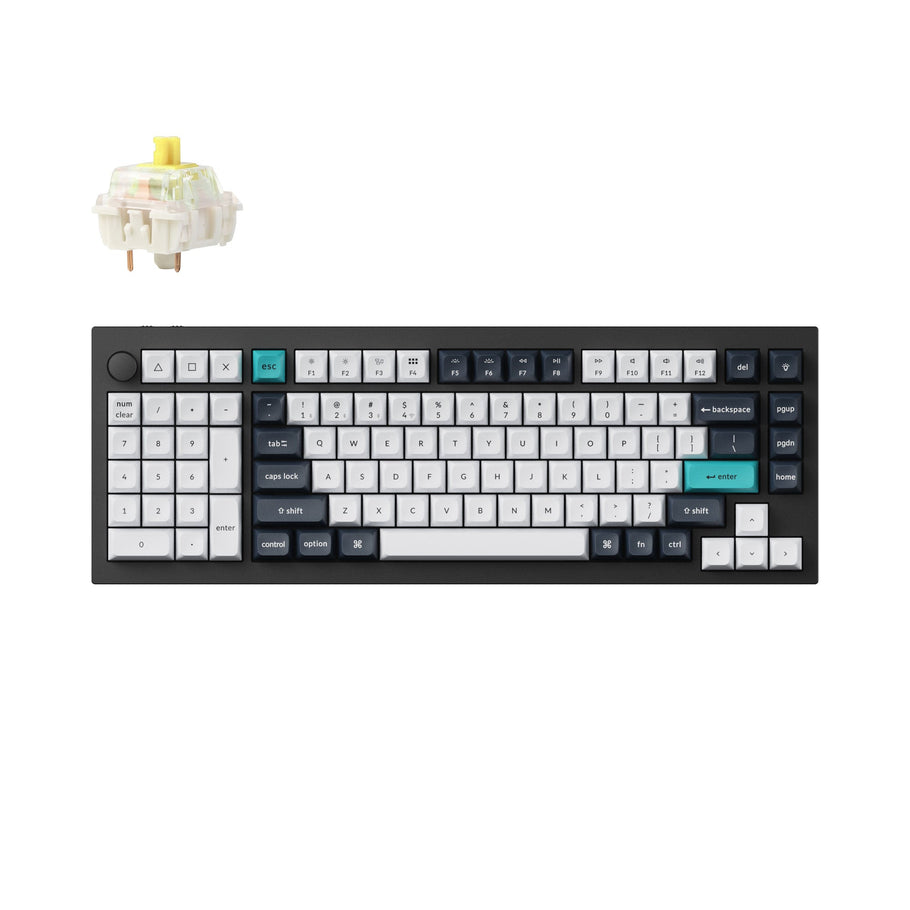 Keychron Q12 Max QMK/VIA Wireless Custom Mechanical Keyboard – Keychron ...