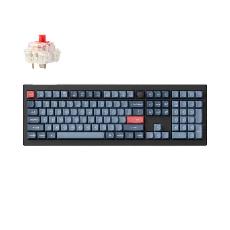 Keychron V6 Max QMK/VIA Wireless Custom Mechanical Keyboard – Keychron ...