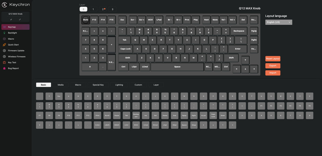 Keychron Q12 Max QMK/VIA Wireless Custom Mechanical Keyboard – Keychron ...