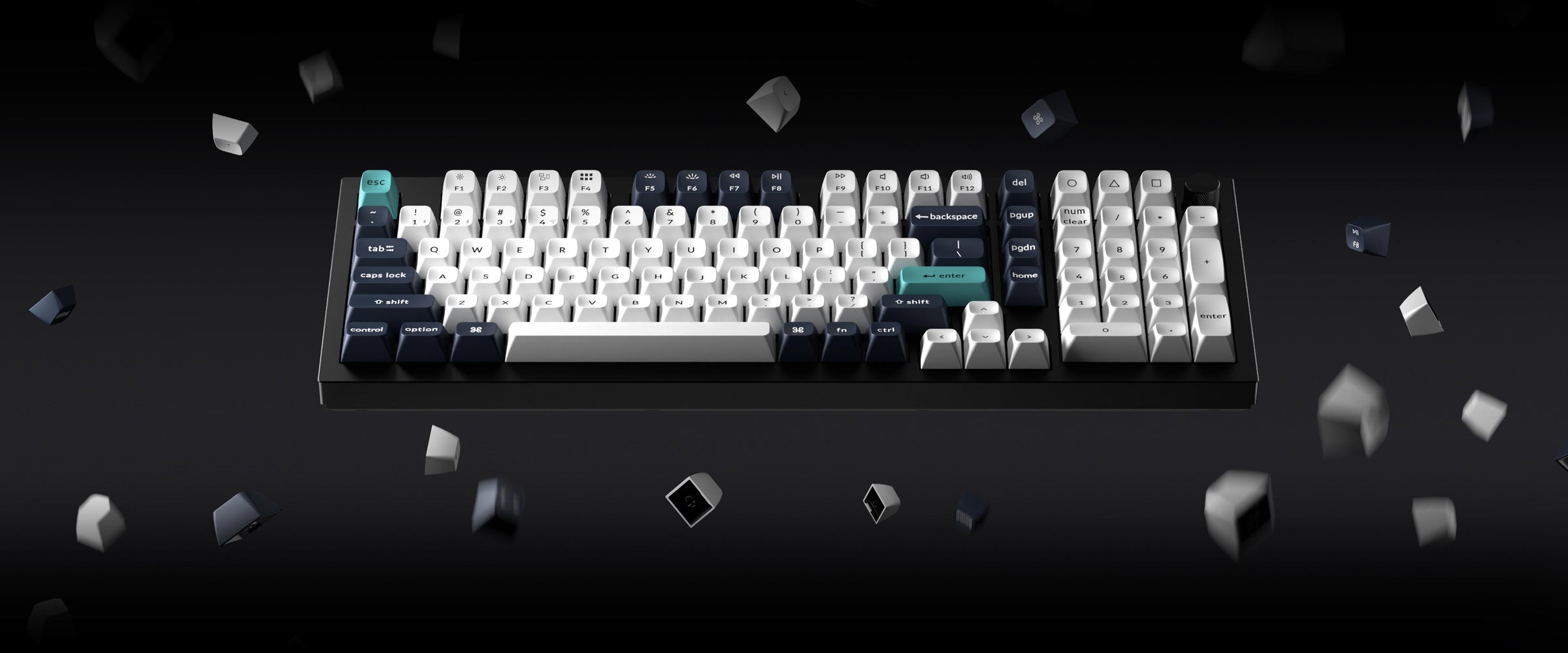 Keychron Q5 Max QMK/VIA Wireless Custom Mechanical Keyboard – Keychron ...