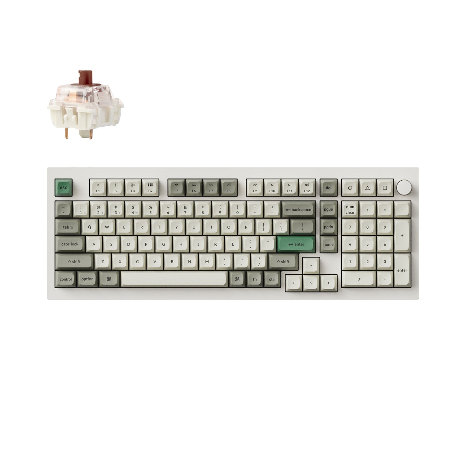 Keychron Q5 Max QMK/VIA Wireless Custom Mechanical Keyboard – Keychron ...